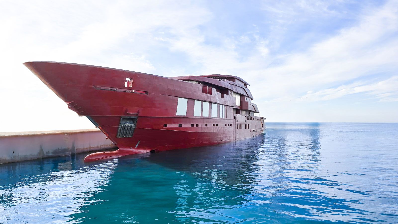 Outfitting works continue on new 70m Admiral model